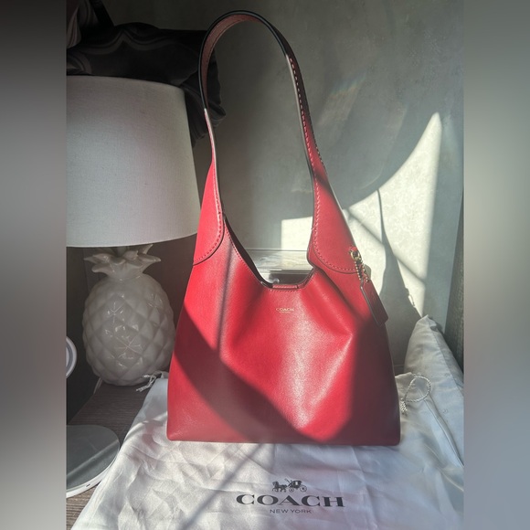 Coach | Bags | Coach Brooklyn Should Bag 28 Dark Ruby | Poshmark